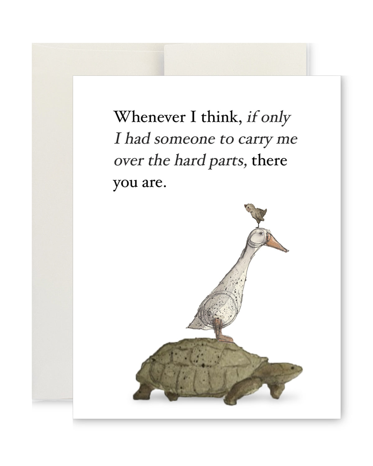 Greeting Card - Carry Me – P. Marin