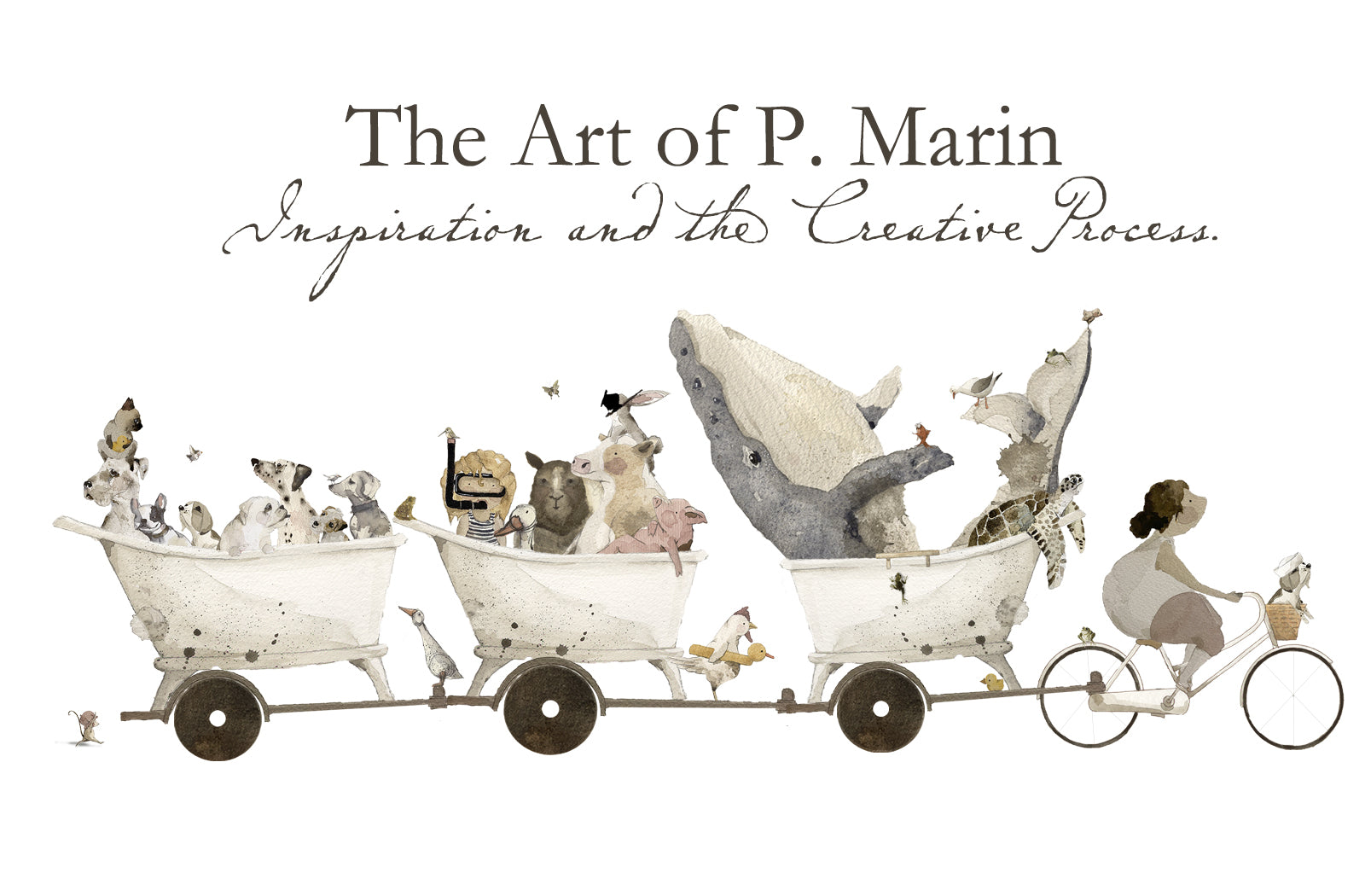 P. Marin: Author. Illustrator.